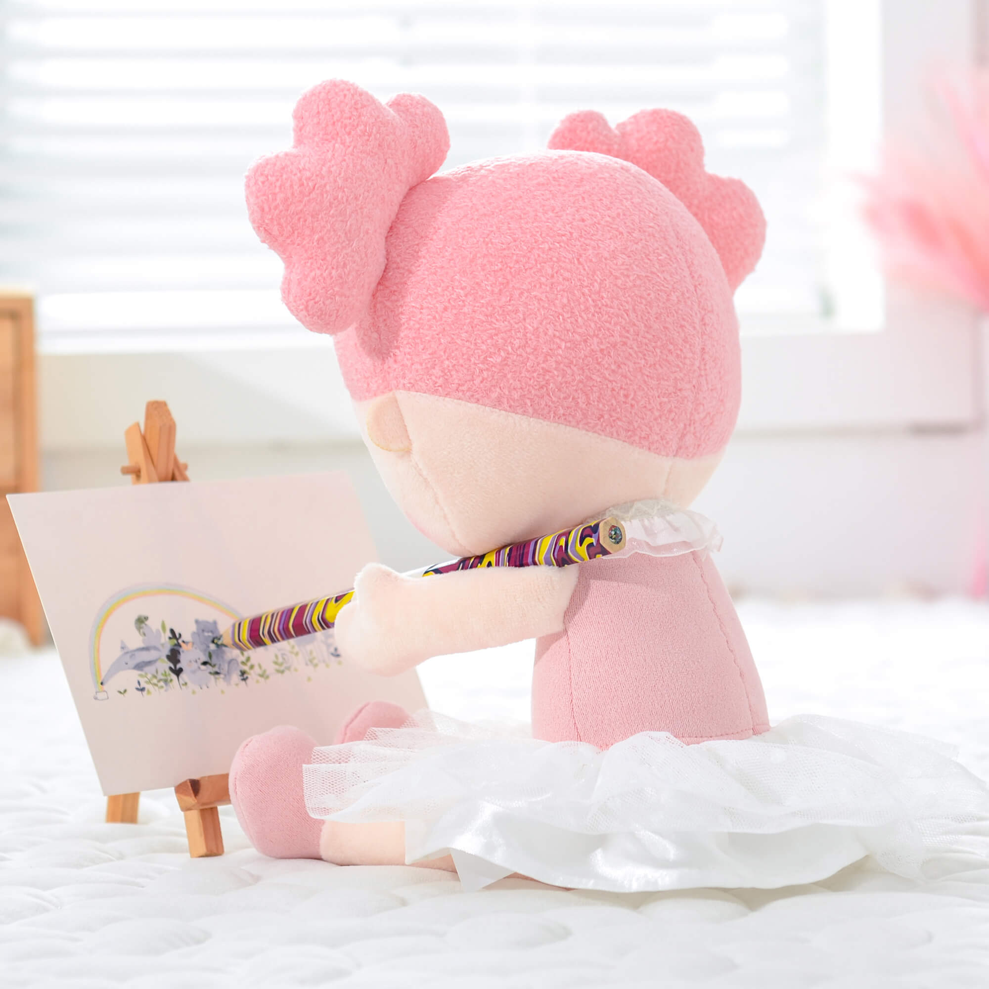 Personalized Pink Candy Princess Doll 14.5" - Custom Gloveleya Toy ...